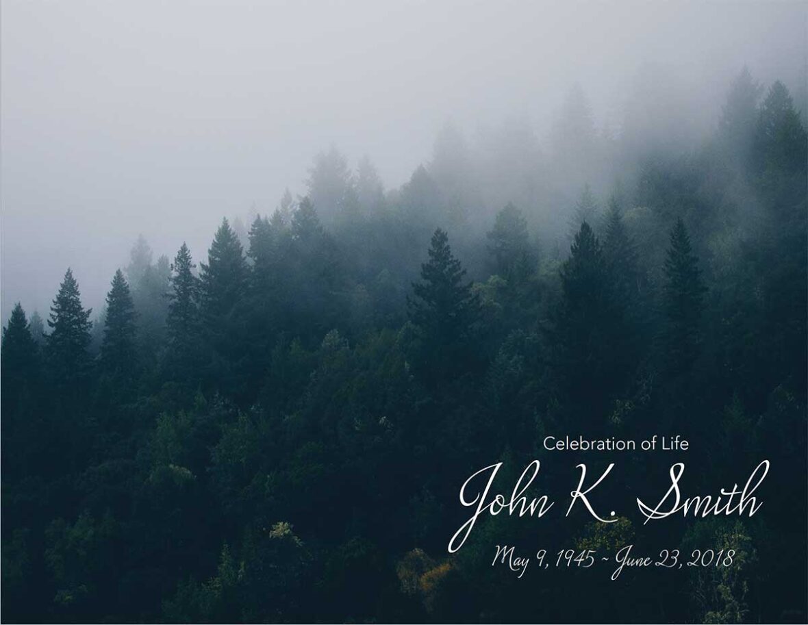 Memorial Service Template Options - North Coast Church